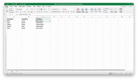 How To Combine Excel Files Manually And Automatically 10xsheets
