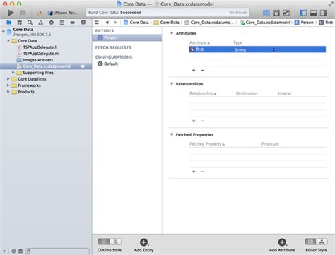 Core Data From Scratch Data Model Envato Tuts