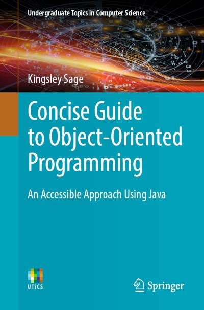 Concise Guide To Object Oriented Programming Springerprofessionalde
