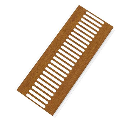 Profilé De Ventilation Lambris Alvéolaire Pvc Chêne Longueur 5m Réf