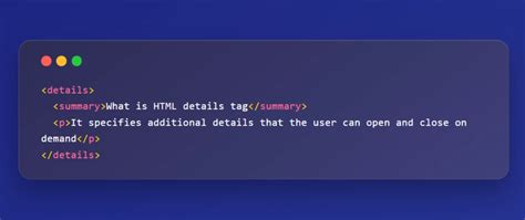 Creative Ways To Style The Html Details Tag Dev Community