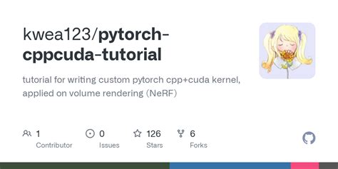 Github Kwea123pytorch Cppcuda Tutorial Tutorial For Writing Custom