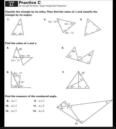 Solved Classify The Triangle By Its Sides Then Find The Chegg Com