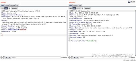 Joomla未授权访问漏洞 CVE 2023 23752 知乎