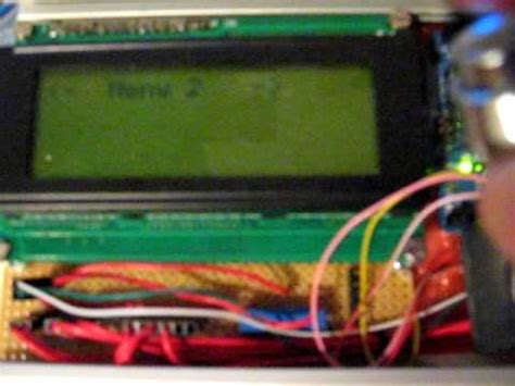 Arduino Menus YouTube