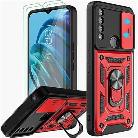 Akinik For Tcl 30 Xe 5g Phone Case Not Fit Tcl 30 Xl With Slide Camera Cover And