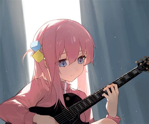 Download Hitori Gotou Anime Bocchi The Rock Hd Wallpaper By 神奇的9君