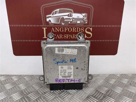 Mercedes Sprinter Engine Ecu Control Unit Pn A6519002600 £6000