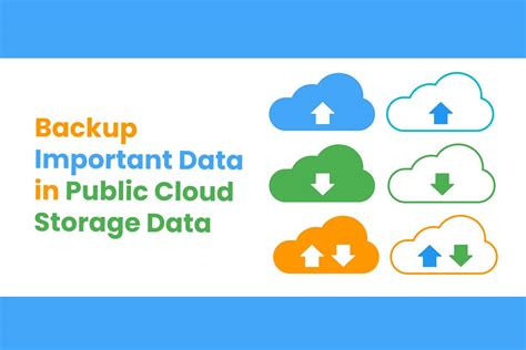 Backup Important Data In Public Cloud Storage Data Regularly
