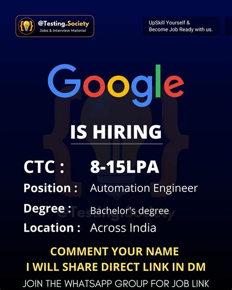 Testing Society Automation • Jobs • Coding Do Follow For Daily Job