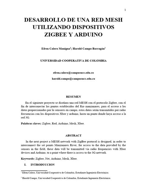 Articulo Red Mesh Pdf Red De Computadoras Enrutador Computación