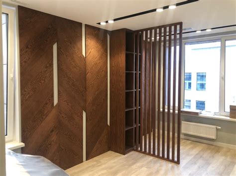 Декоративные рейки баффели и реечные перегородки для зонирования купить у производителя