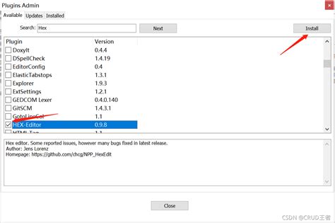Notepad没有hex Editor怎么办notepad没有hex Editer Csdn博客