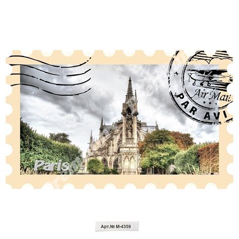 Париж Франция Сувенирный магнит Tapestry Home Decor Decor