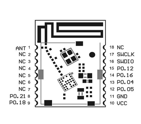 Bluetooth Le Bluetooth 5 4 Module Nrf52805 Ms46sf11 Minewsemi