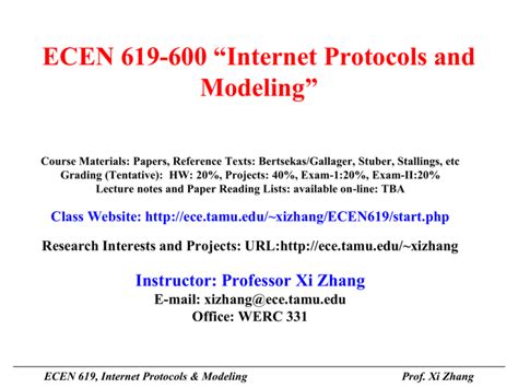 Internet Protocols And Modeling Tcp Ip And Network Layers