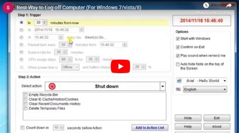 Comprehensive Ways To Log Off Windows Windows 7 Windows Vista And Windows 8 Included
