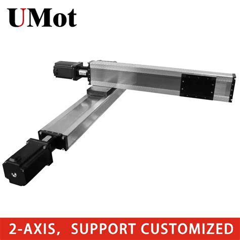2 Axis XY Stage CNC Linear Actuator Motorized Linear Stage Table Slide Motion System Support