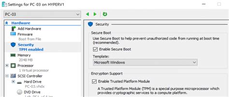 Bitlocker On Hyper V Virtual Machine Garytown Configmgr Blog