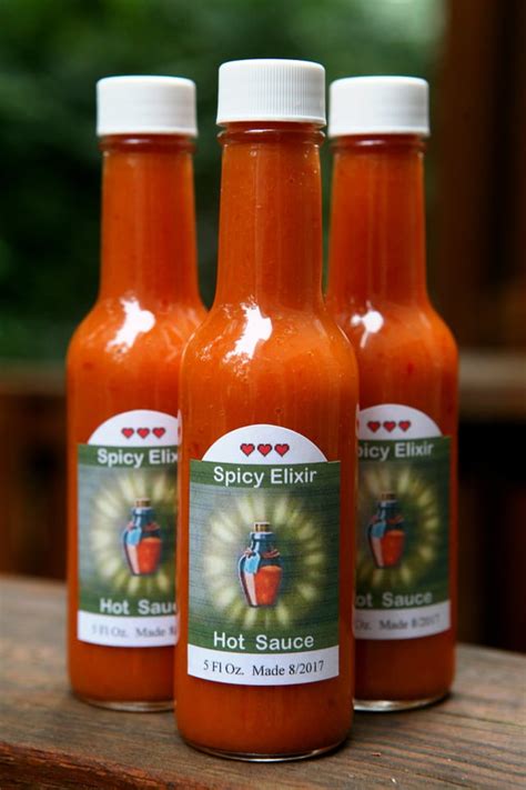 I Made Botw Spicy Elixir Hot Sauce R Zelda