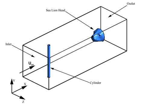 Sketch Of The Cfd Domain And The Flow Configuration Similar To The