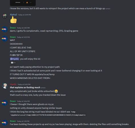 i finally found out why my unity projects seem to randomly break every two weeks r unity3d