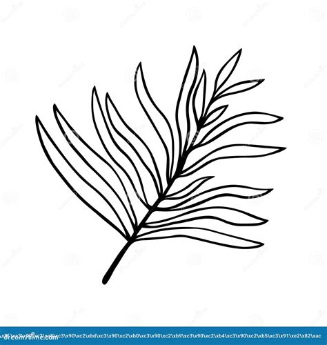 Tree Branch With Leaves Vector Icon Stock Vector Illustration Of Branch Jungle 259561453