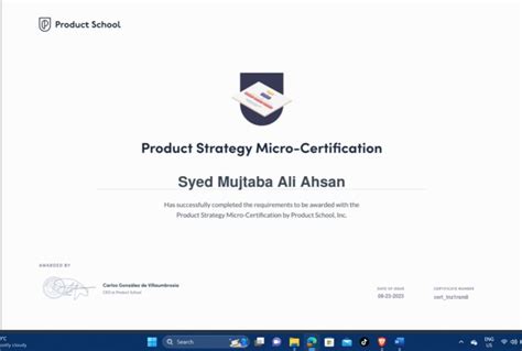 Syed Mujtaba Ali Ahsan On Linkedin Im Happy To Share That Ive Obtained A New Certification