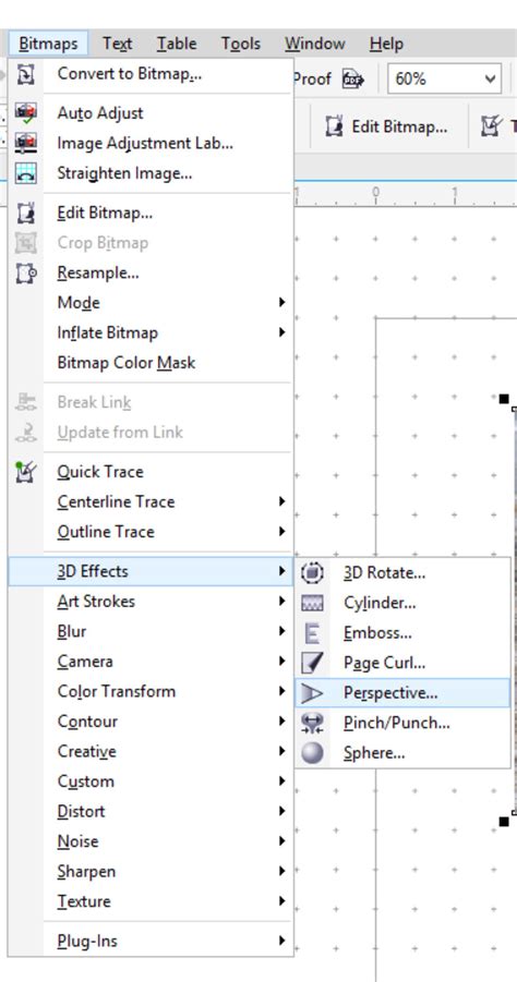 Perspective For A Photo Stretch Coreldraw X7 Coreldraw Graphics