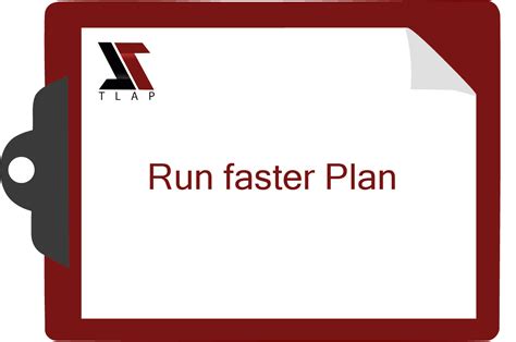 run faster plan athlete tlap sports