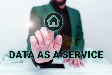 Handwriting Text Data As A Service Business Concept Act Of Securing