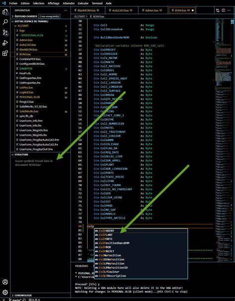 Vba Visibility Of Structure List Variable Proposal While Typing On Bas File · Issue 60