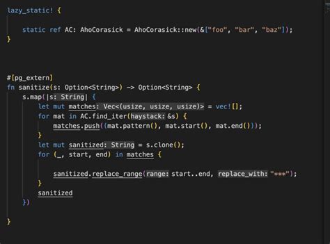 bo yang on linkedin rust postgresql