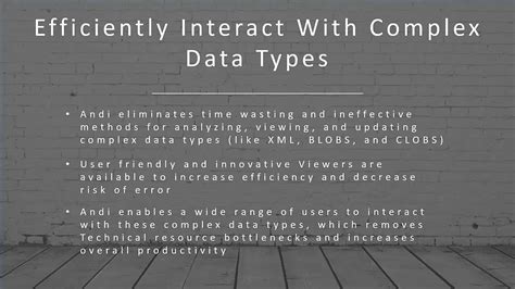 Efficiently Interact With Complex Data Types Youtube