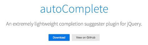 5 Jquery Auto Complete Plugins Learning Jquery