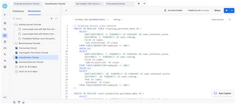 Machine Learning With Python And Snowflake Cortex Ai A Guide Datacamp