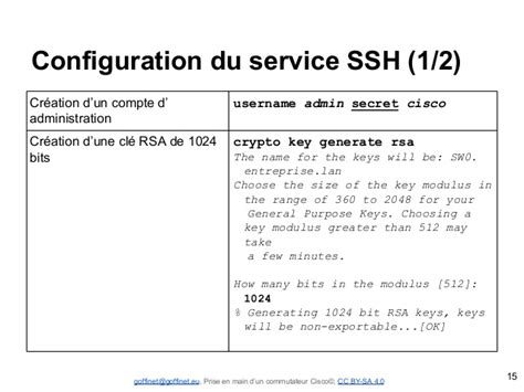 ssh crypto key generate rsa modulus 2048 eztree