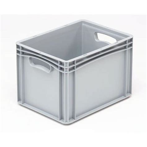 Shop Slingsby Euro Stacking Containers Solid Sides And Base Storage Containers Zoro Uk
