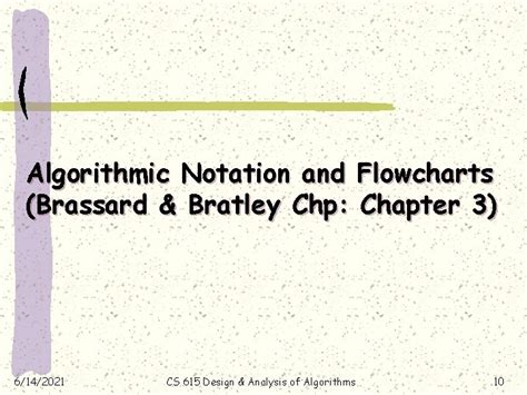 cs 615 design analysis of algorithms chapter 1
