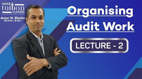 2 Organising Audit Work Sy Bcom Sem 4 Auditing Audit Of Sem 4 Gujarat University Kutch Uni