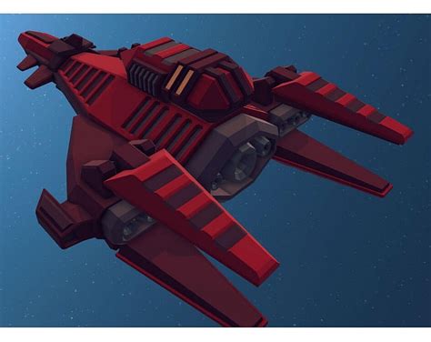 Modular Spaceships Free 3d Model On