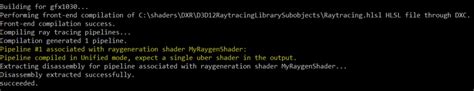 Using Radeon™ Gpu Analyzer V241 With Directx® Raytracing Amd Gpuopen