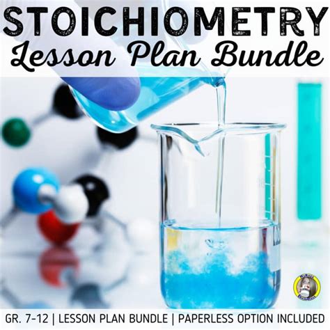 Lesson Plan Bundle Stoichiometry By Msrazz Chemclass Tpt