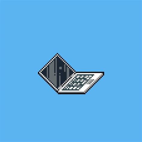 Pixel Art Laptop Computer Icon Illustration 8152572 Vector Art At Vecteezy