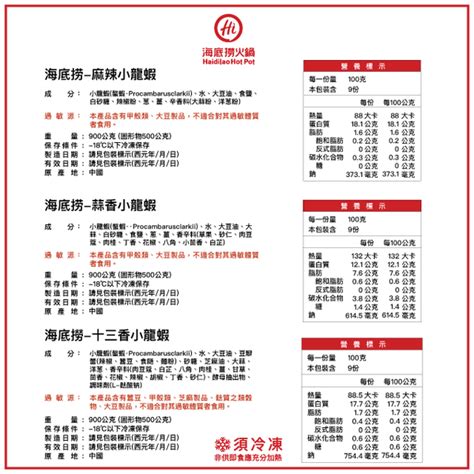海底撈小龍蝦 900g 蒜香 麻辣 x1組 披薩 異國料理 Yahoo奇摩購物中心