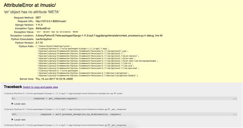 Python Why Am I Getting An Attributeerror Stack Overflow