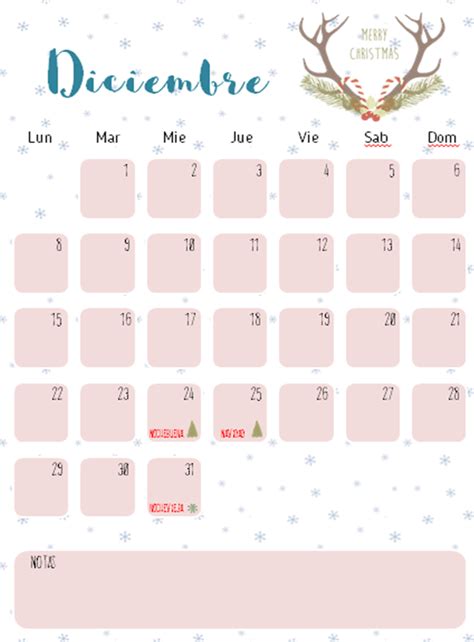Calendario De Diciembre Imprimible Mi Ventana Favorita