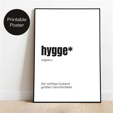 Printable Poster Hygge Oops Design Papeterie Designb Ro