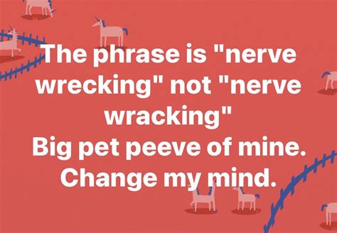 You Can Debate Over Whether Its “wracking” Or “racking” But It Is