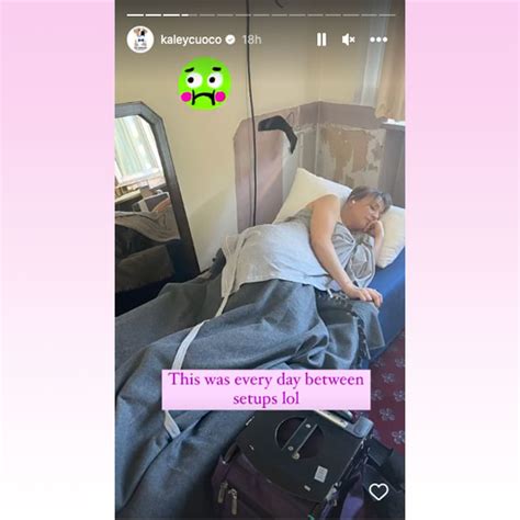 Kaley Cuoco Shares New Baby Bump Pics Says She Was Horribly Sick